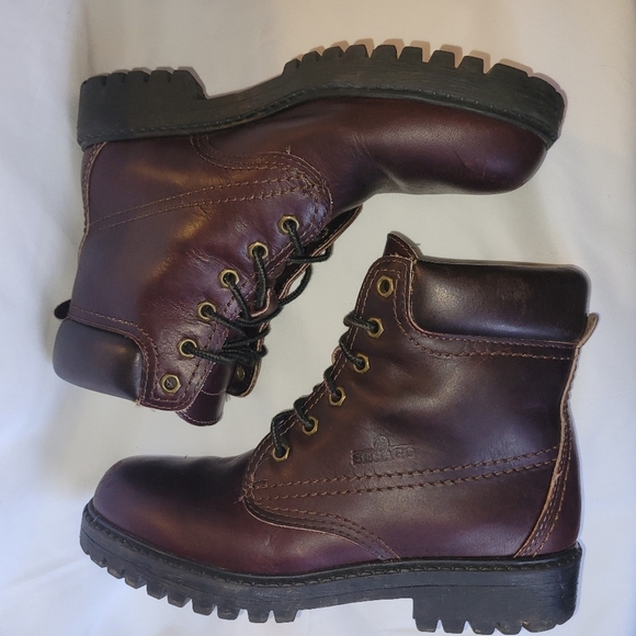 Sebago | Shoes | Sebago Drysides Waterproof Leather Boot Burgundy Sz 7 ...